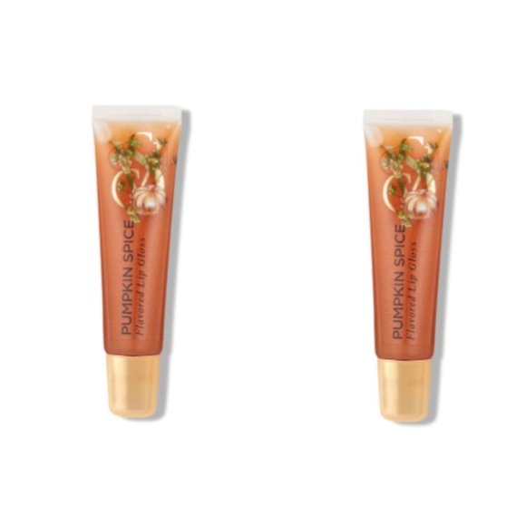 Victoria's Secret | Makeup | New Victorias Secret Pumpkin Spice Flavored Lip Gloss | Poshmark